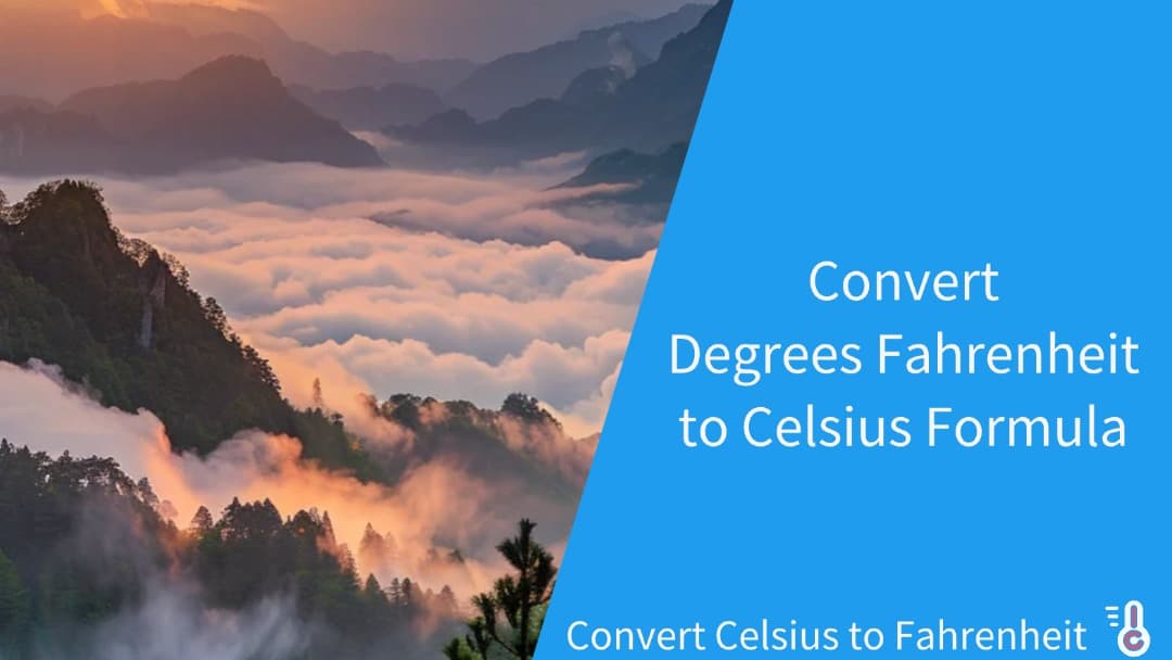 Convert from Fahrenheit to Celsius Formula Excel