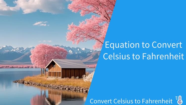 Convert Celsius to Fahrenheit Formula